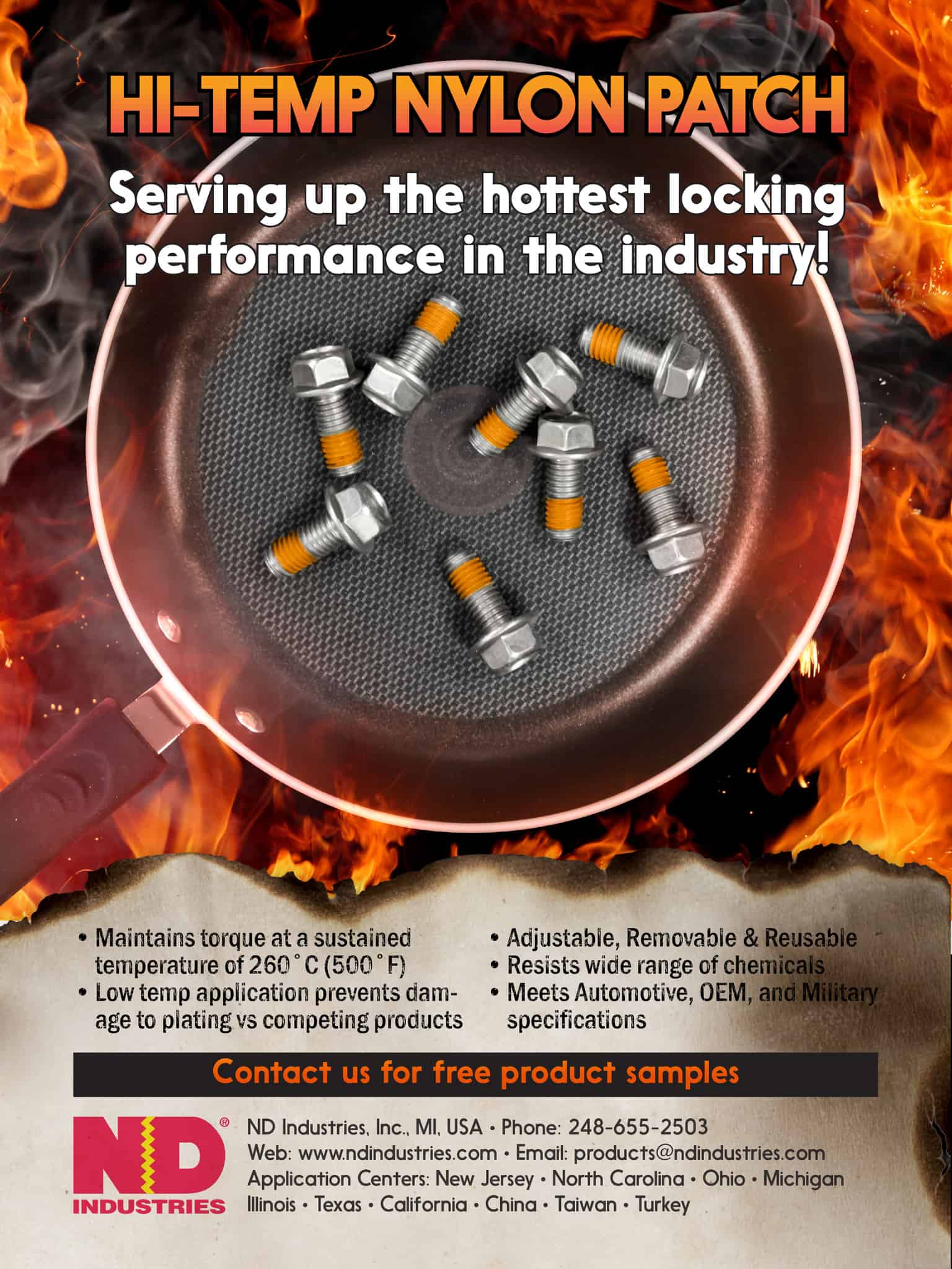 ND PATCH HI-TEMP - NDINDUSTRIES